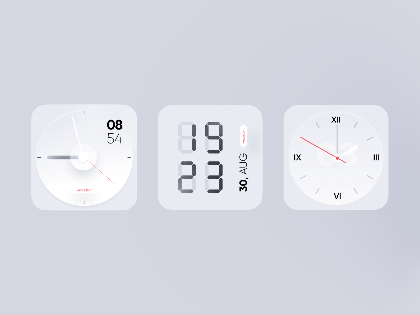 IOS Widgets - Colorful by Afshin T2Y for Piqo Studio on Dribbble