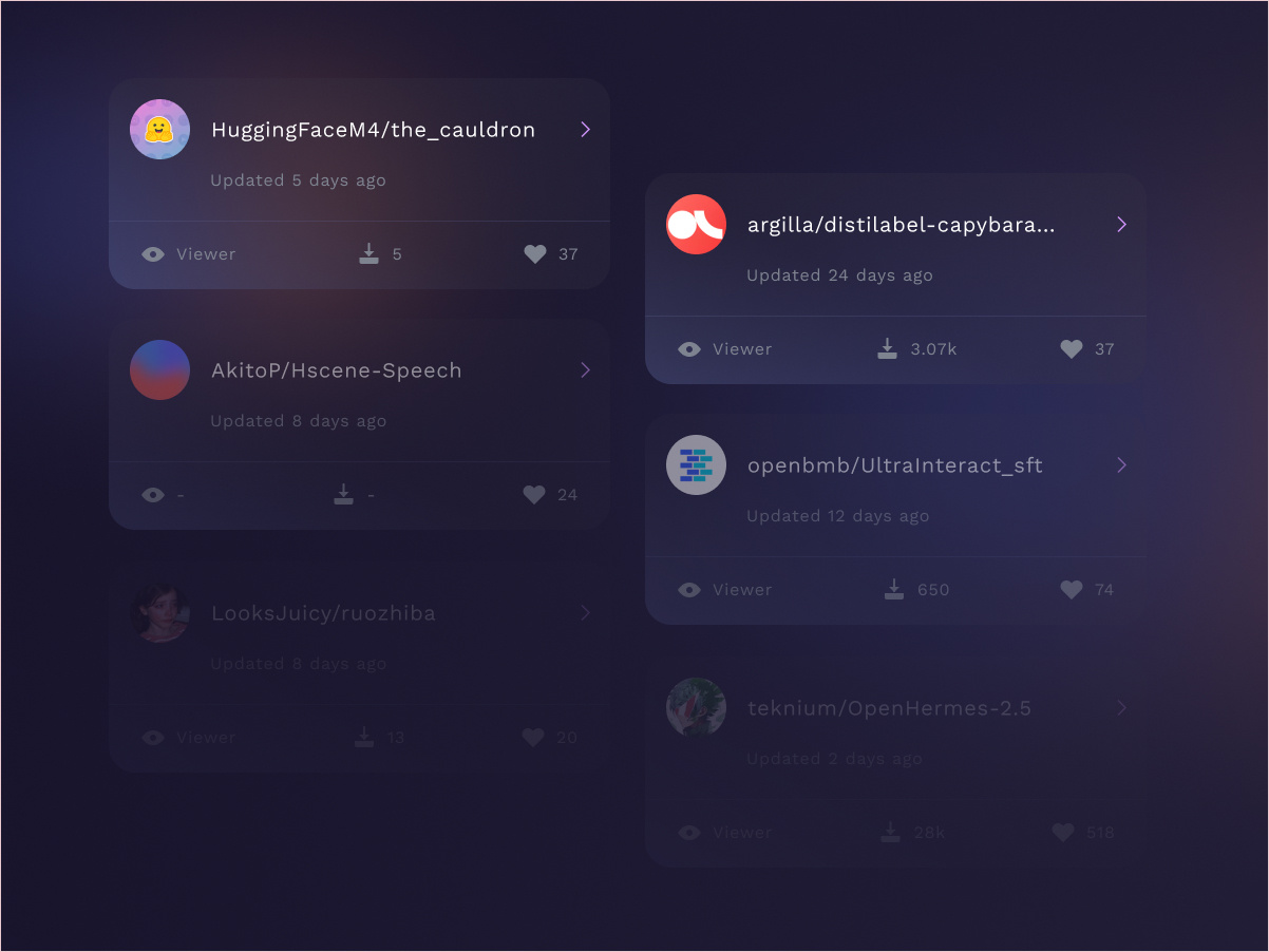 Dataset Card Design for Fraction.ai by Rahul Dambhale on Dribbble