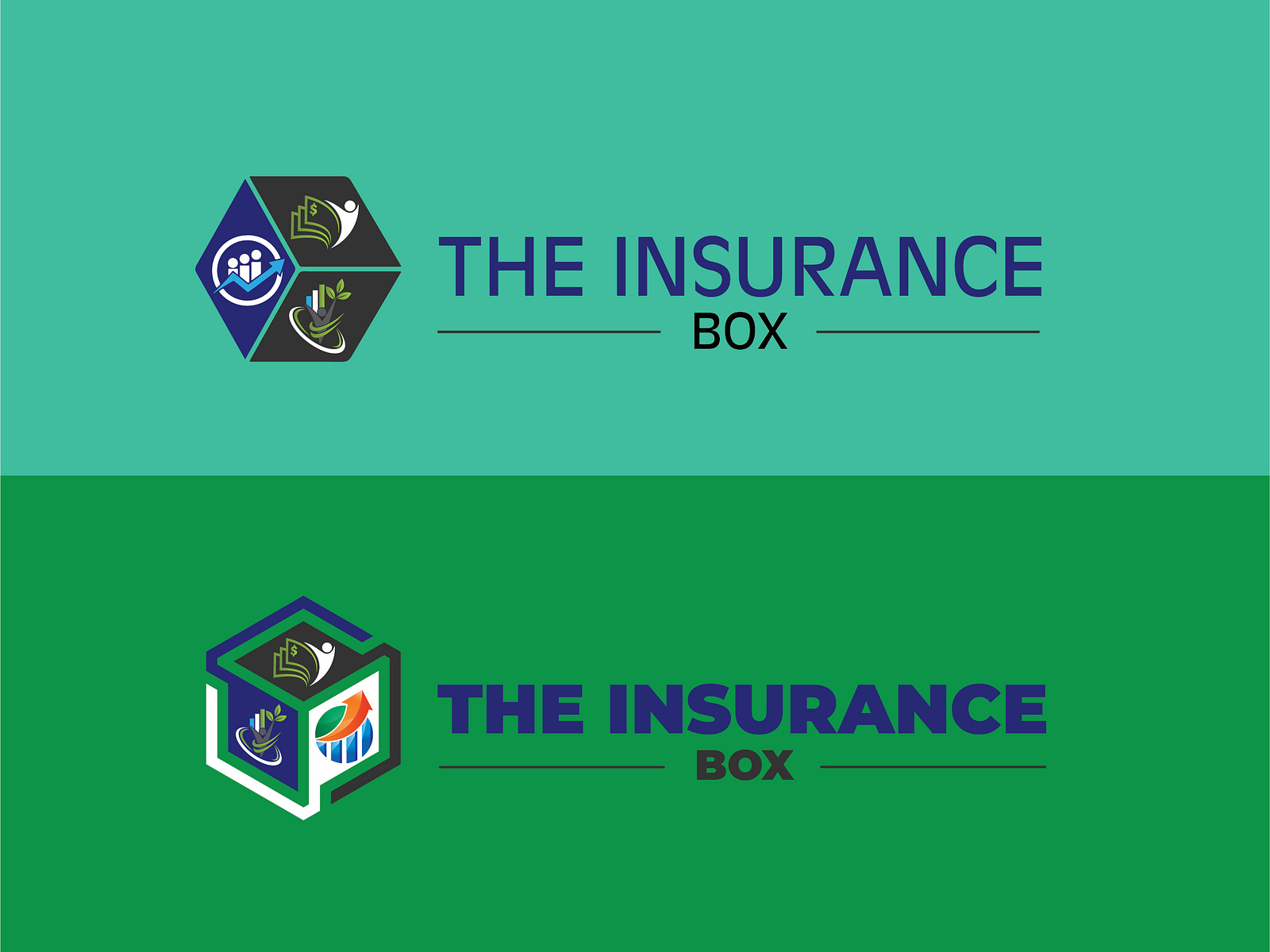 The Insurance Box Company Logo by Design City on Dribbble