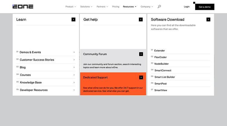 eOne - Navigation by Filip Justić for Balkan Brothers on Dribbble