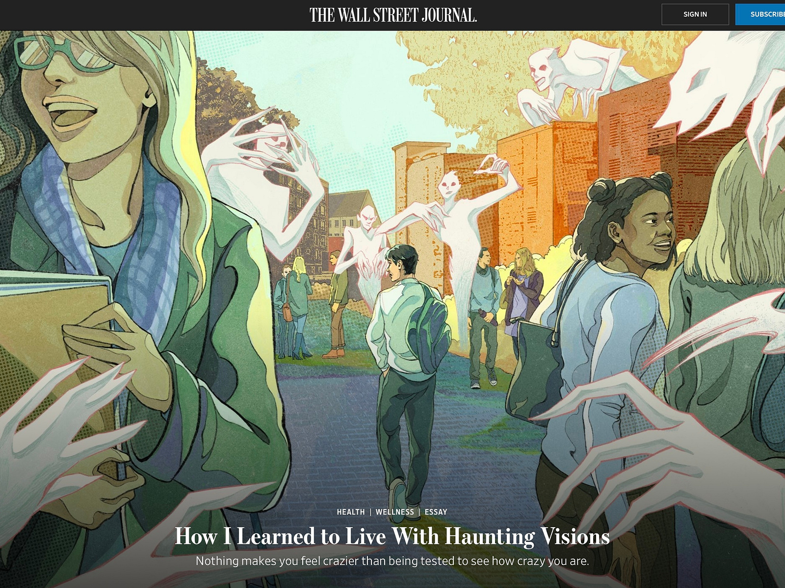 Exploring Haunting Visions X Weston Wei by IllustrationX & AnimationX ...