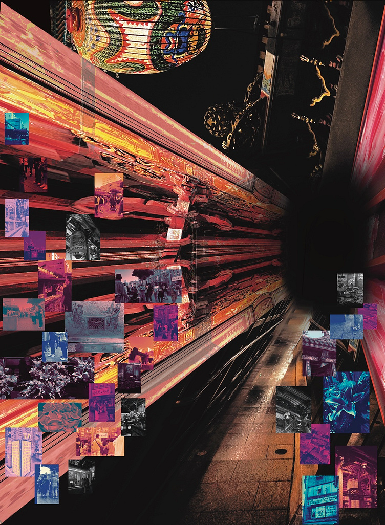 Collage exercise by Phoebe on Dribbble