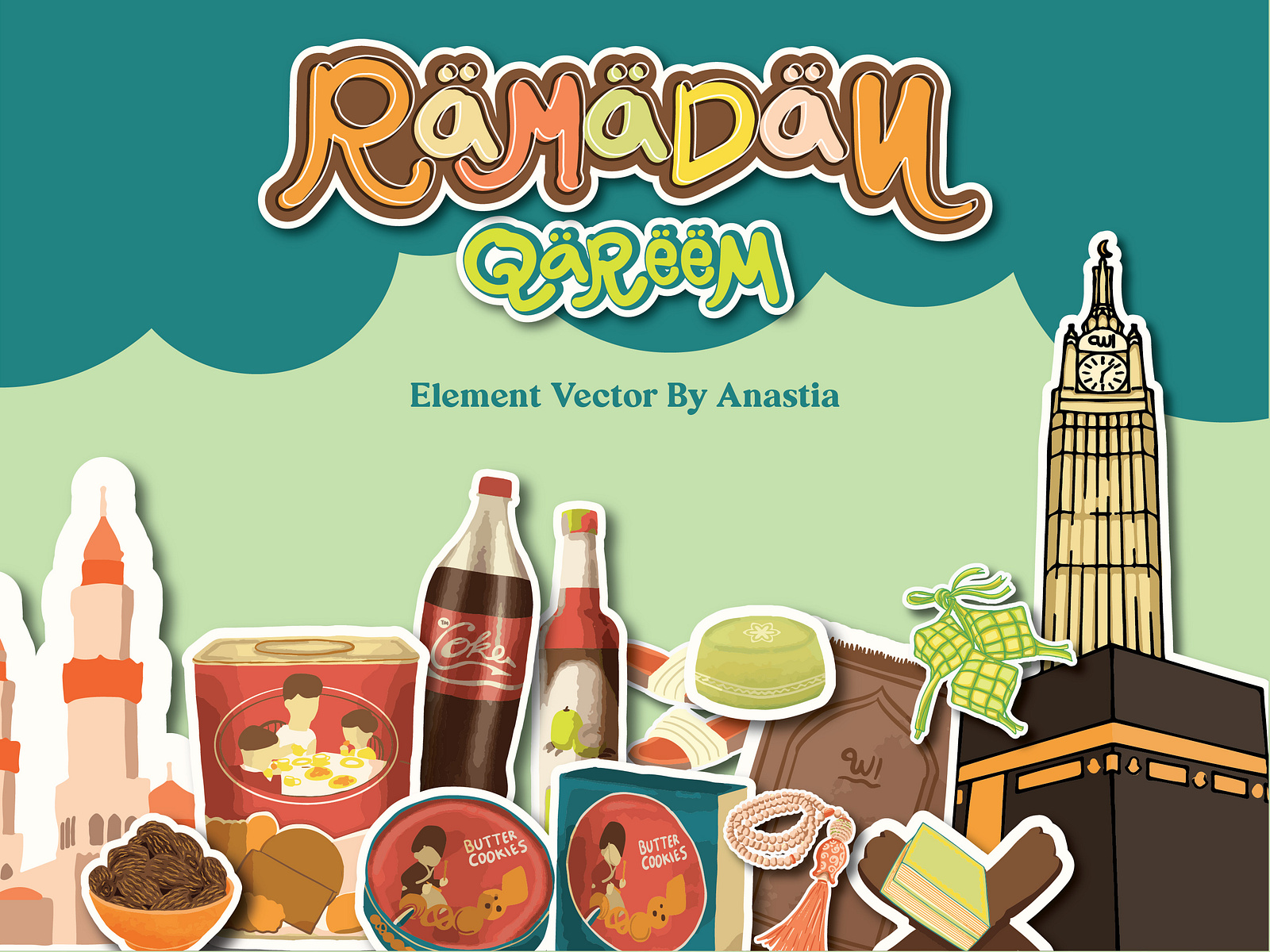 Ramadhan Sticker Pack by Nanas on Dribbble