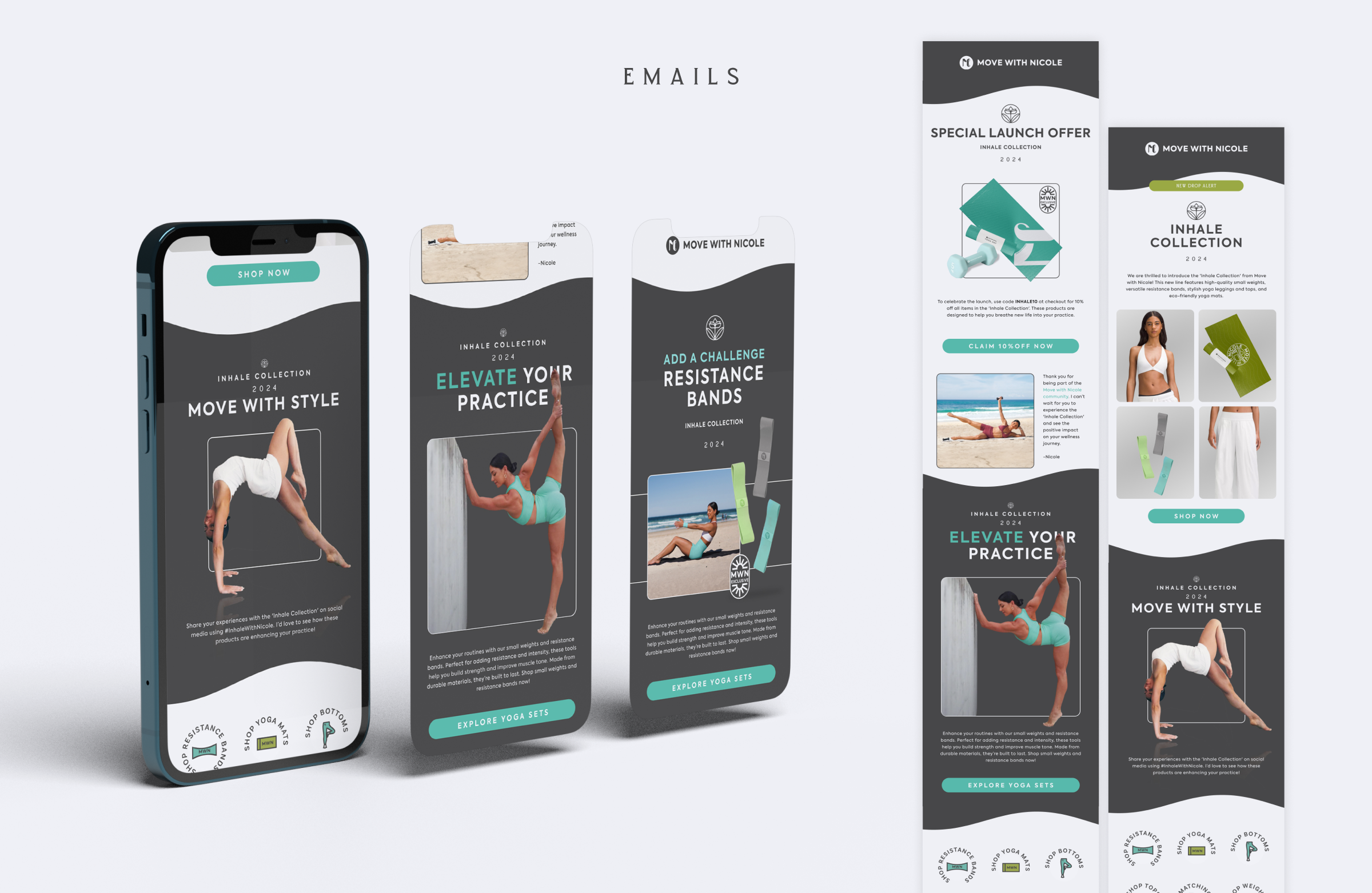 Move with Nicole Desktop UI Design by Nicole Yim on Dribbble