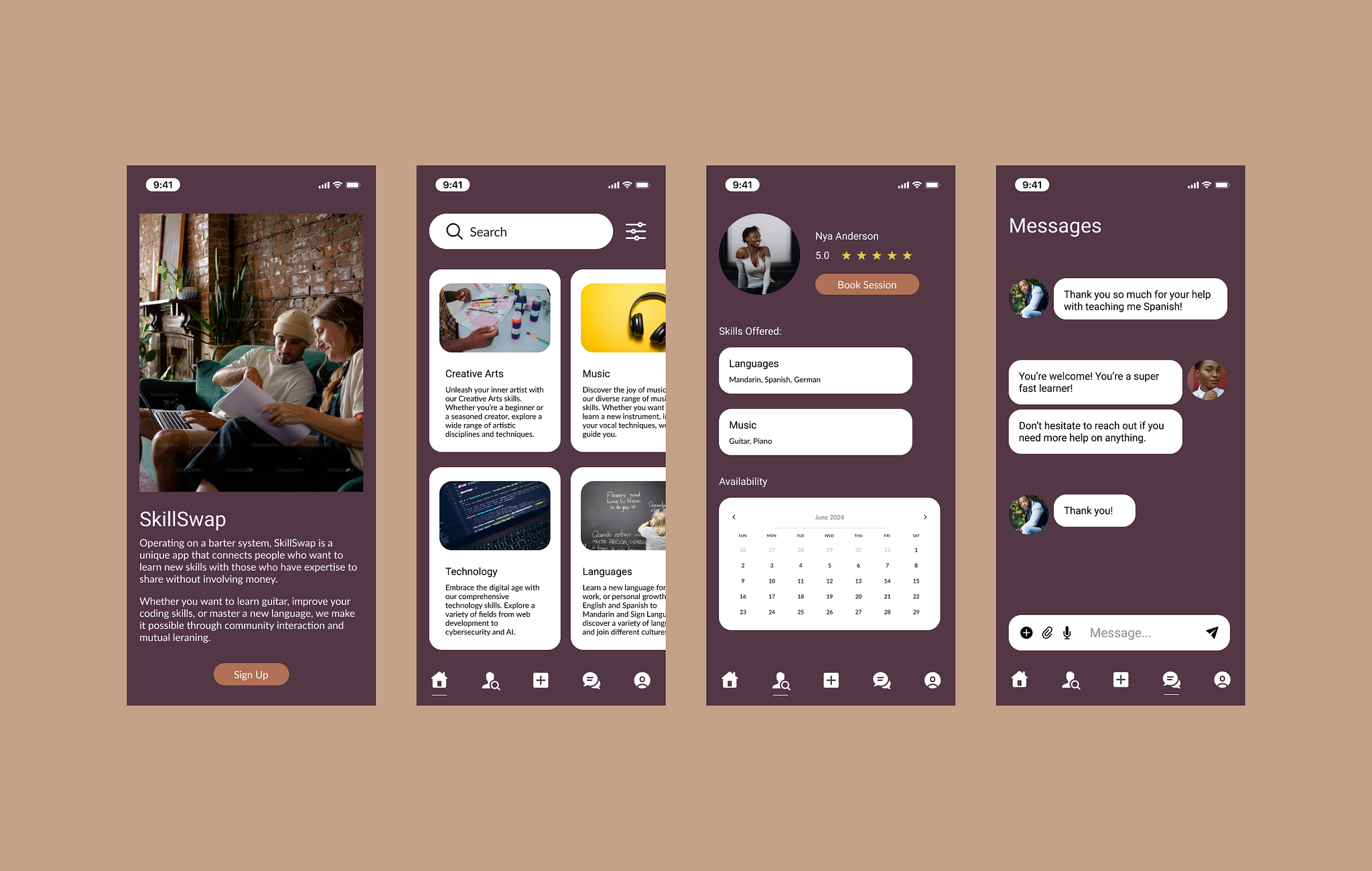 EdTech App by Samira Alston on Dribbble