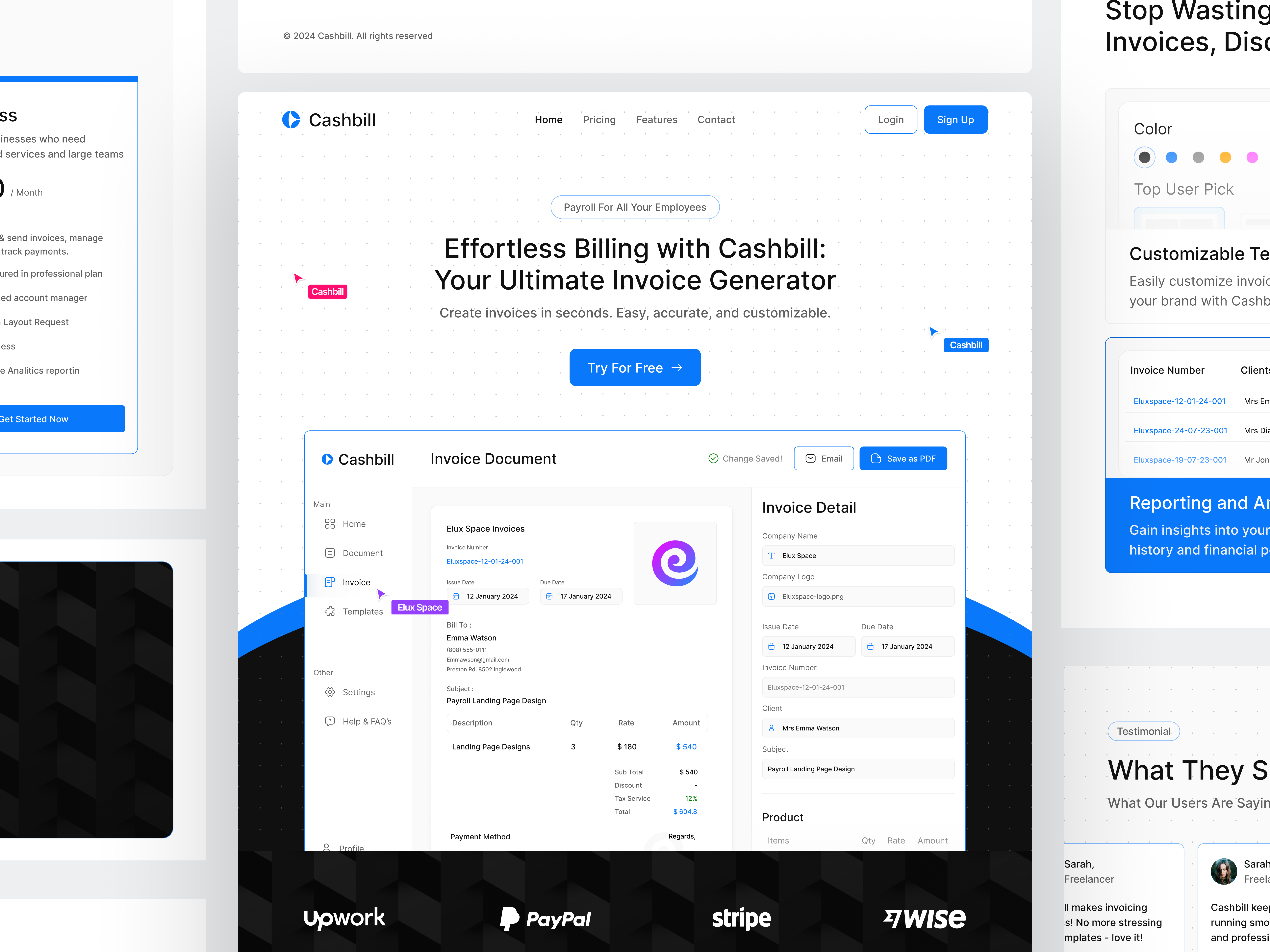 Browse thousands of Invoice Generator App images for design inspiration ...