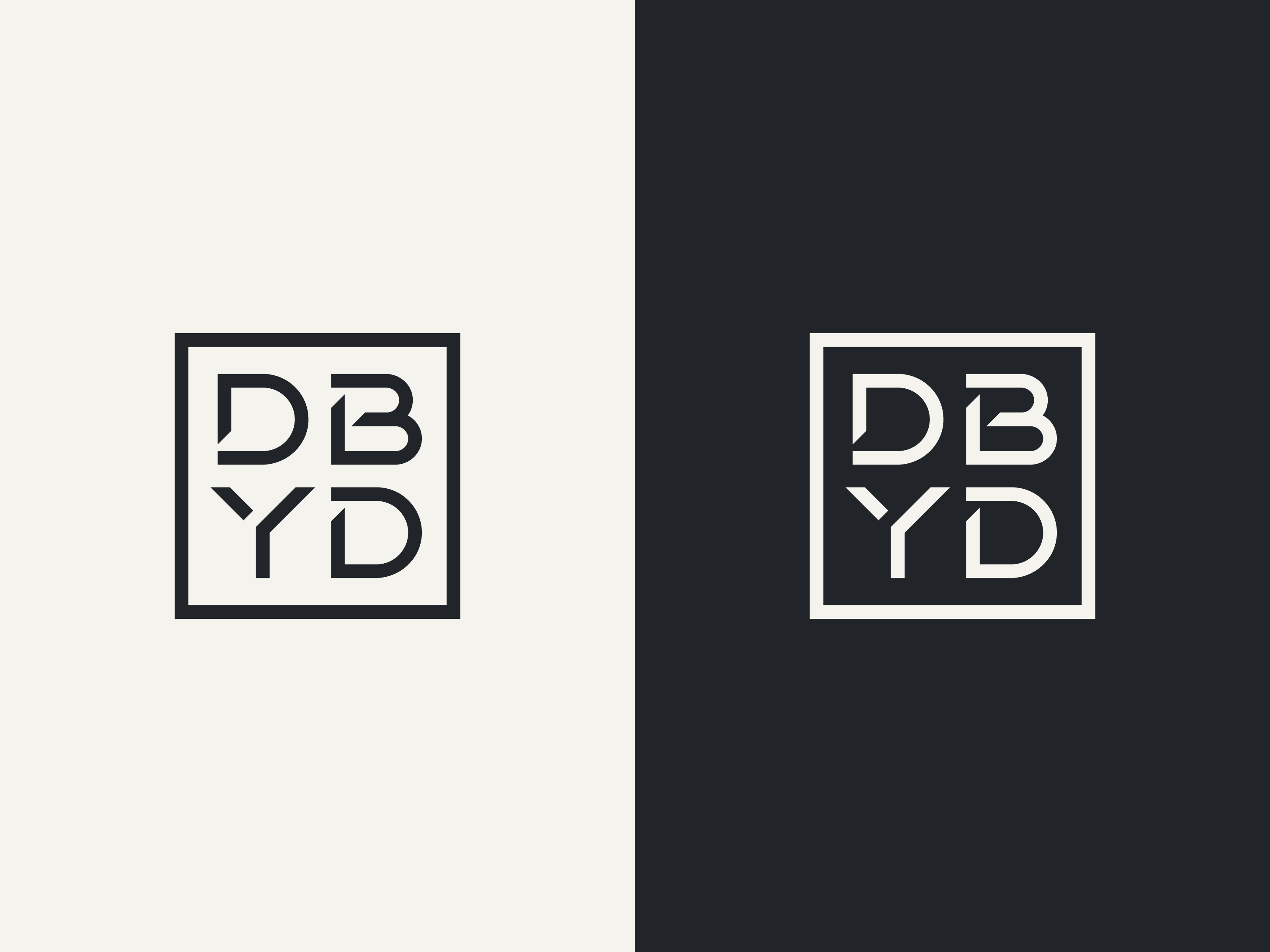 DBYD Logotype by Faikar | Logo Designer on Dribbble