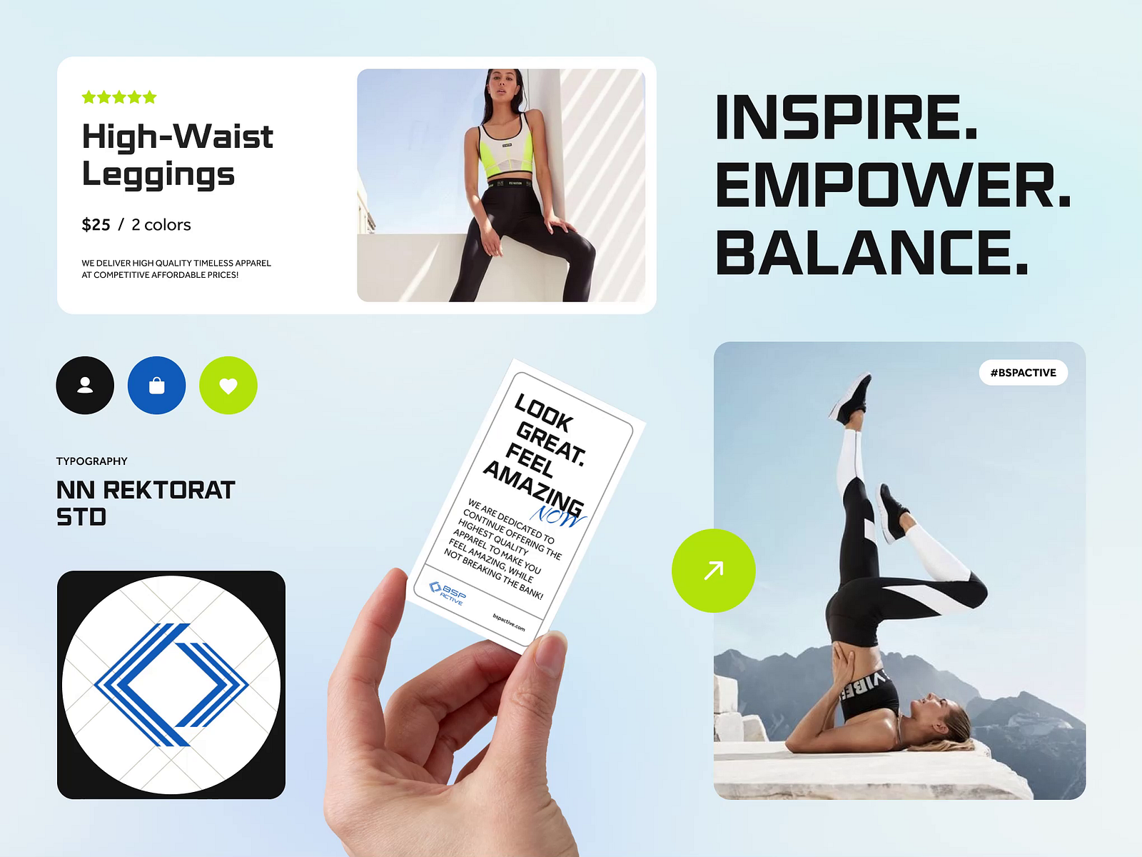BSP Active Branding by Inc. Design on Dribbble