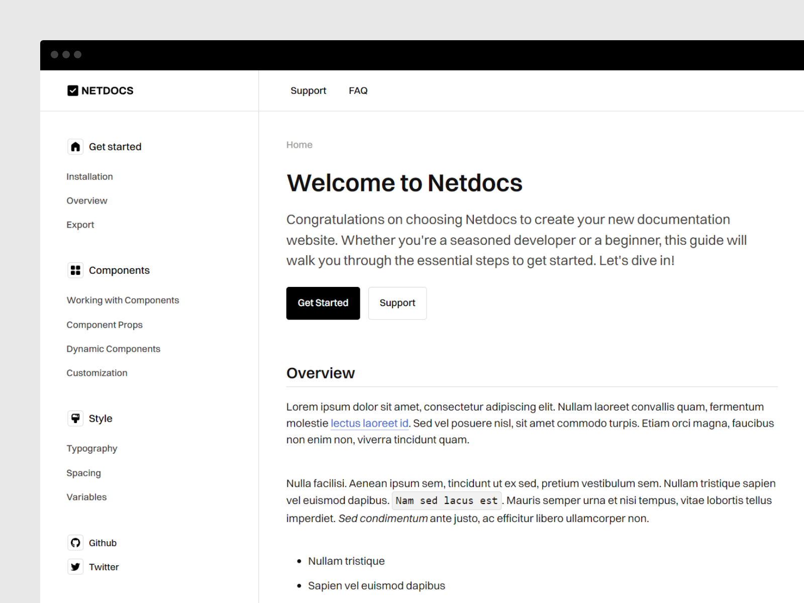 Netdocs - Documentation Template for Webflow by robingranqvist on Dribbble