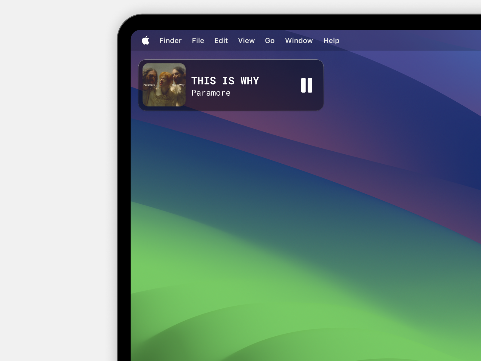 Music player widget - DailyUI #009 by Emily Zacharias on Dribbble