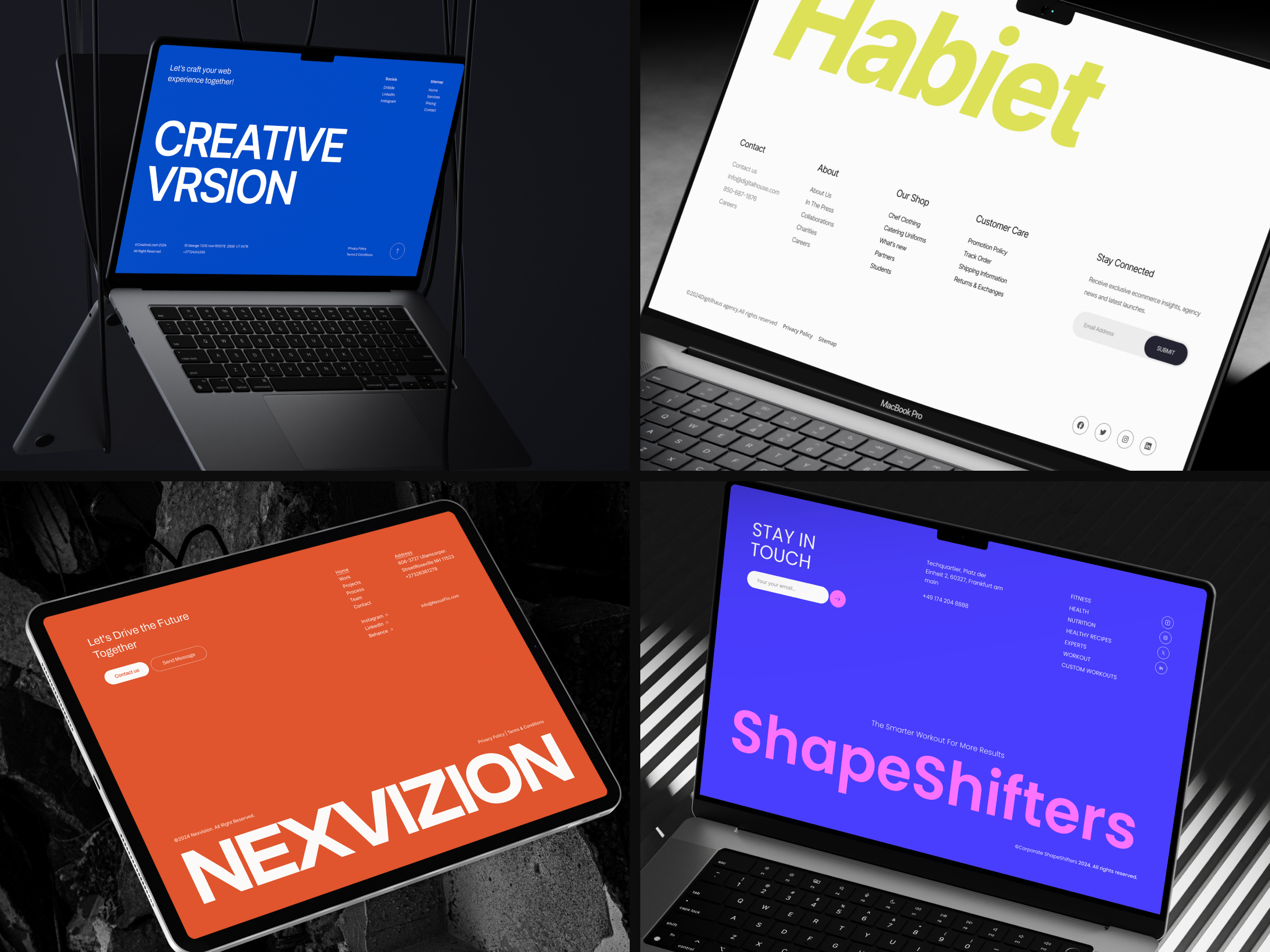 Footer Designs by Smashing Stocks for Brickclay on Dribbble