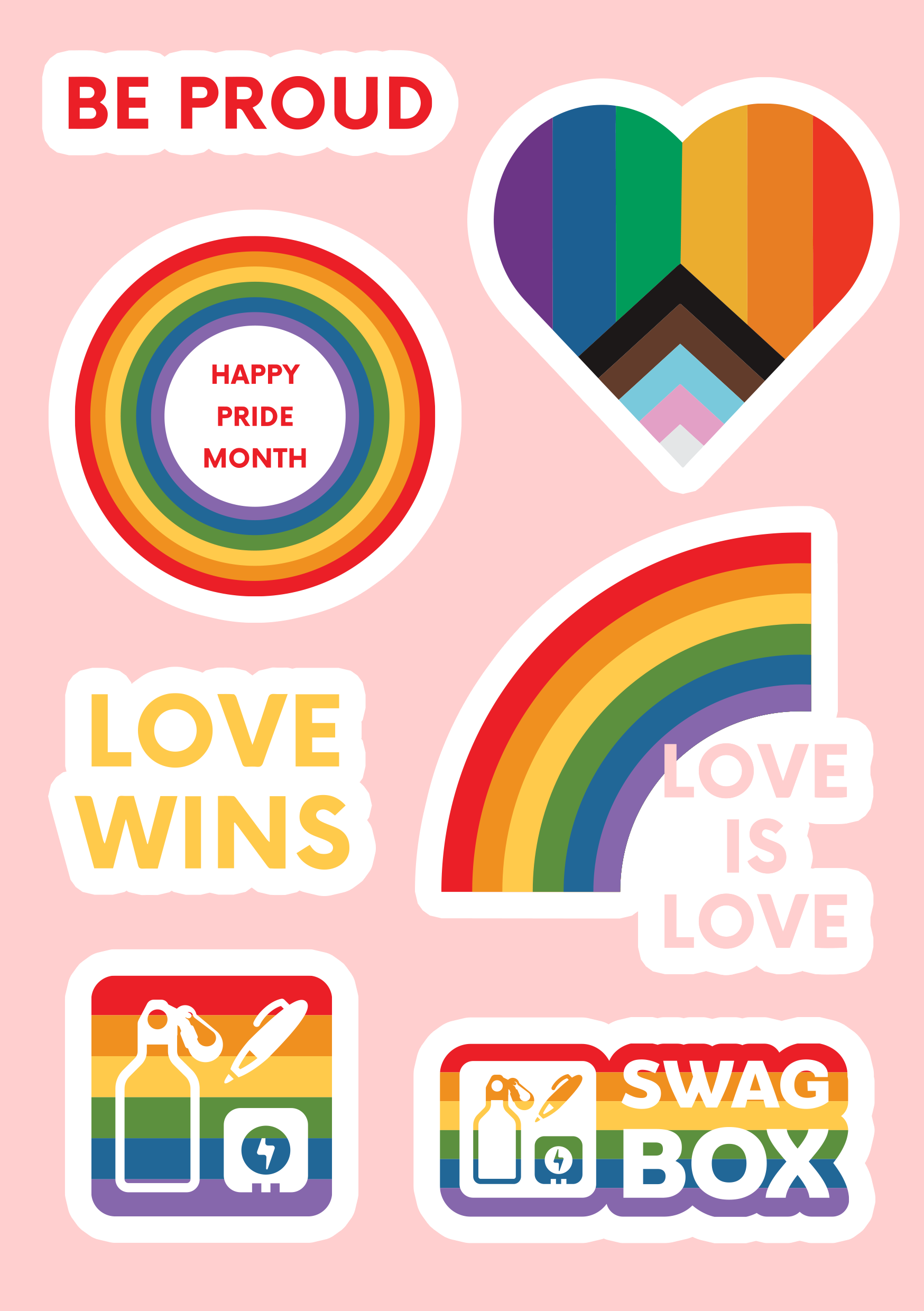 Pride Pack Visuals by Natalie Blehova on Dribbble