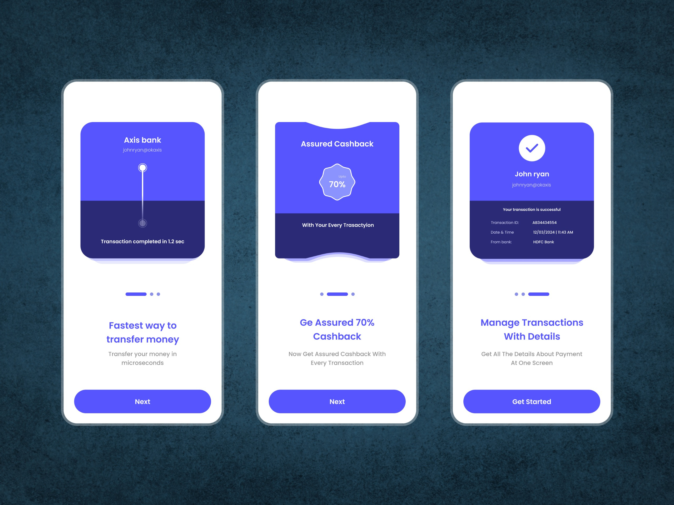 PayMate - Finance App UI by Gautam Prajapati on Dribbble