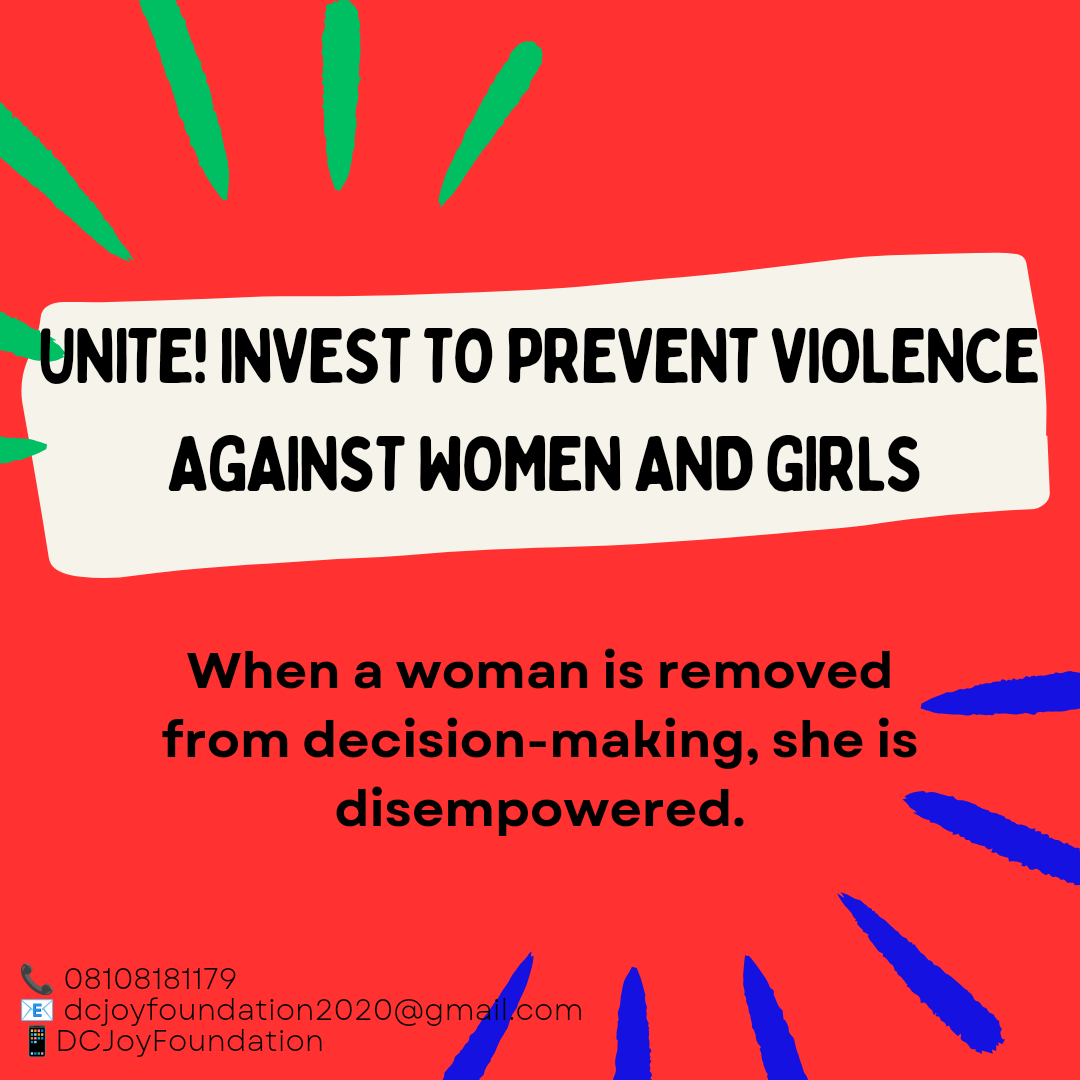 GBV Campaign Flyer by Christabel Killi on Dribbble