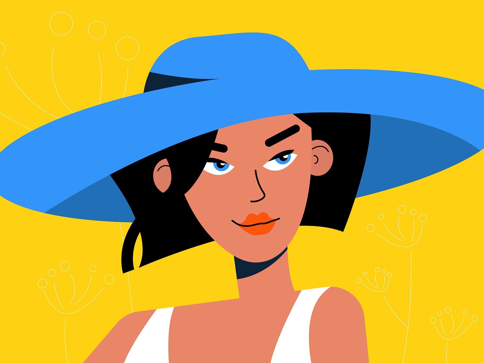 Flat character by Ann on Dribbble