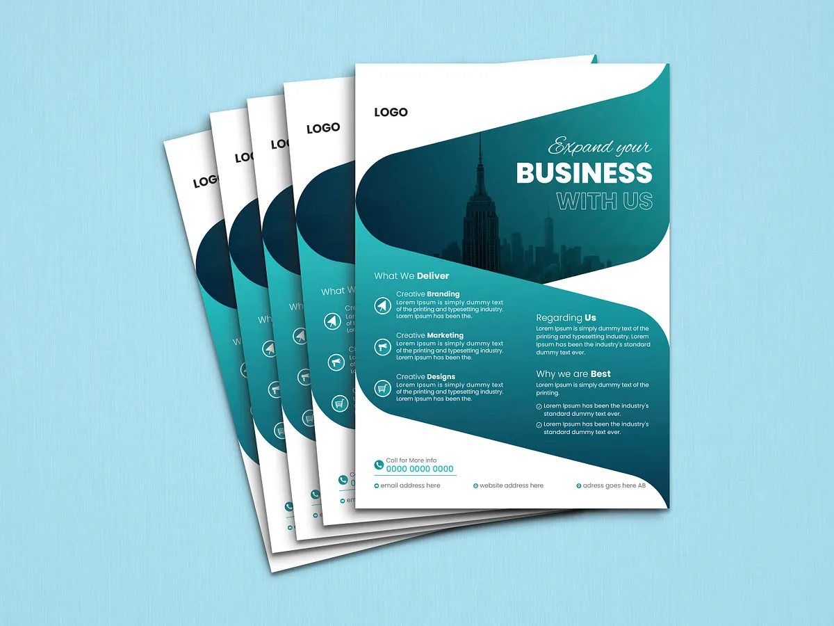 Colorful Flyer designs, themes, templates and downloadable graphic ...