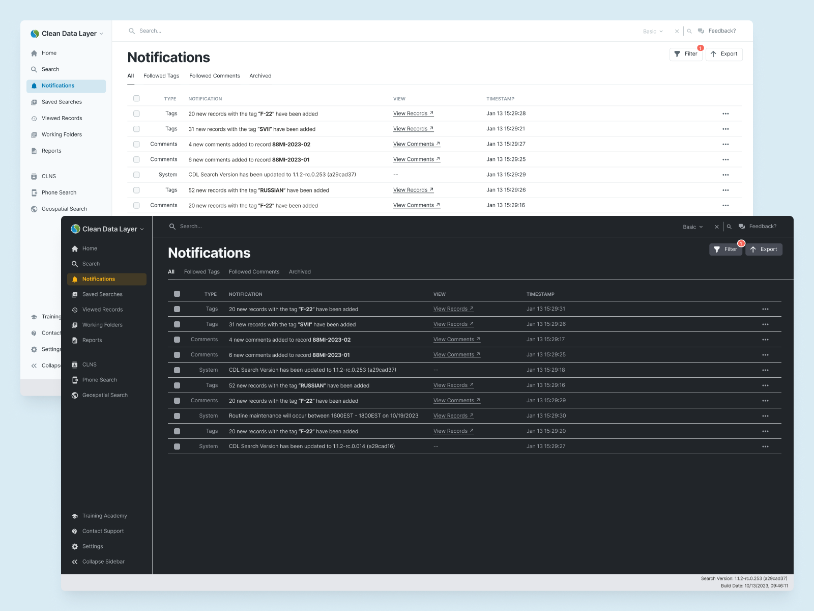 Notifications Dashboard Ui By Evan White On Dribbble