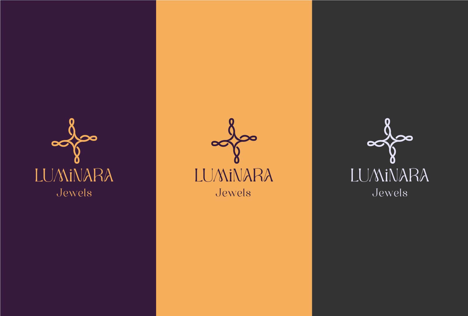 Luminara Jewels - Logo and Brand Identity by Lakshmi Narayanan on Dribbble