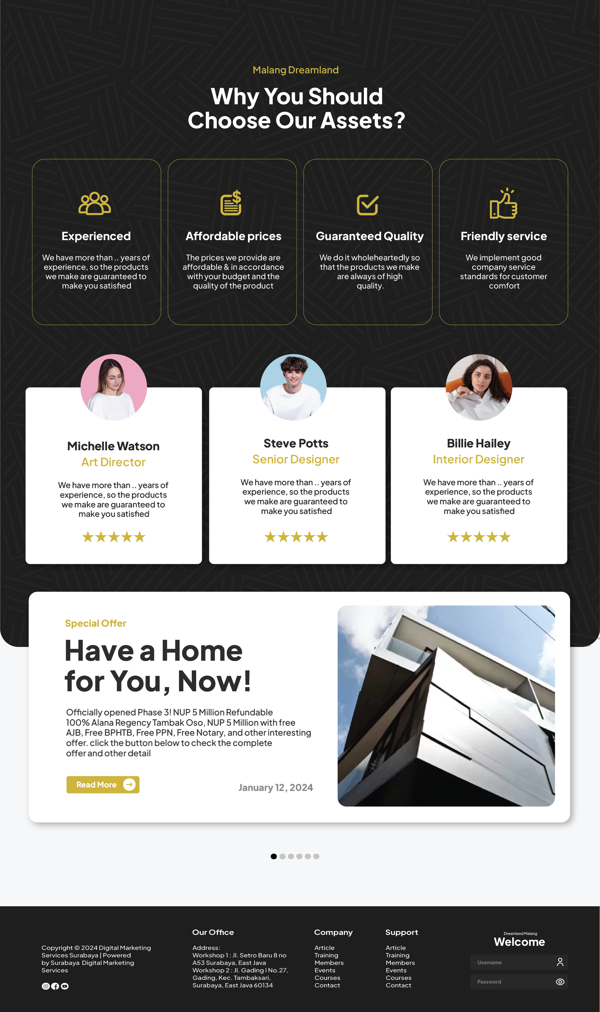 Property Website Design & Management by Adib M for Priorads UI UX ...