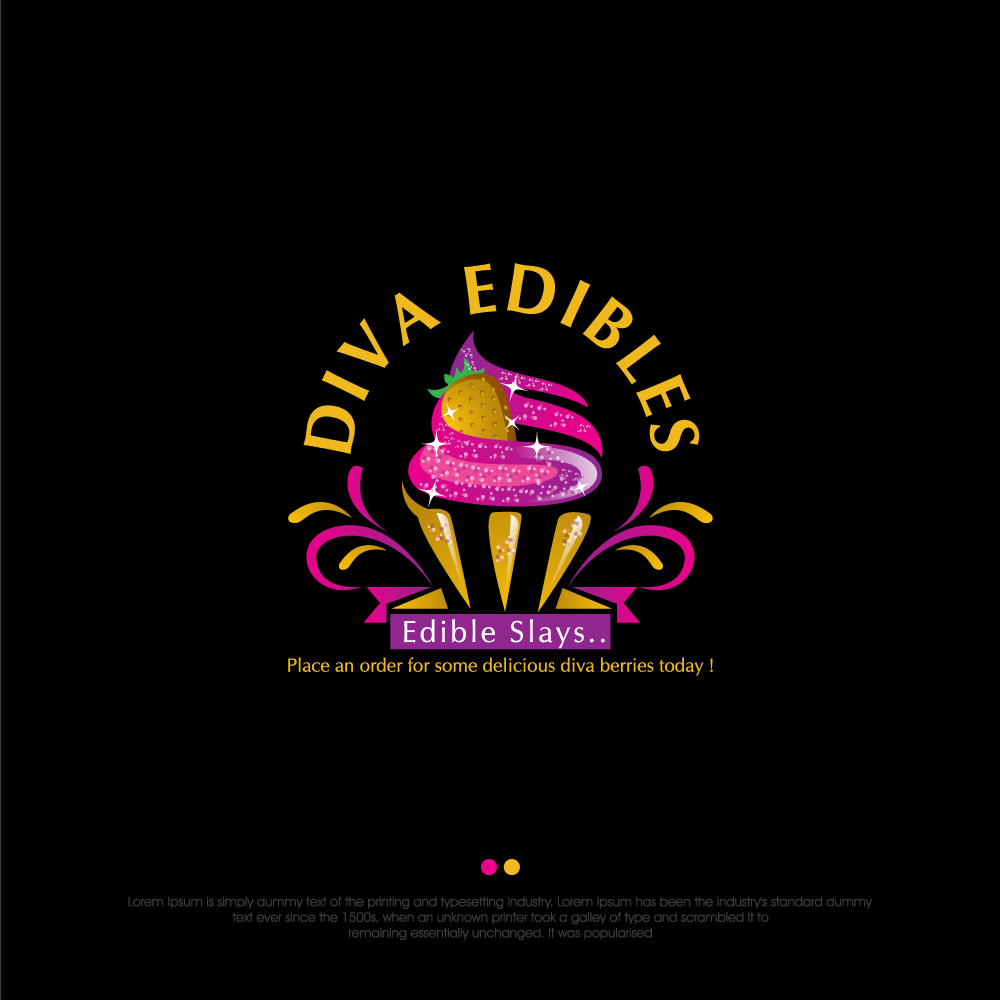cake bakery company logo by Dipayan Dutta on Dribbble