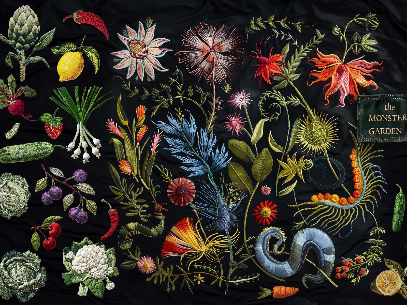 the MONSTER GARDEN by Olga Land on Dribbble