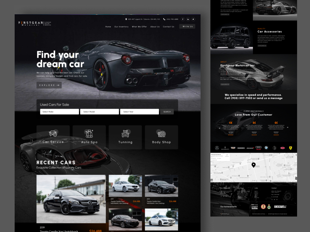 Car Portal Website by Rizwan Haider on Dribbble