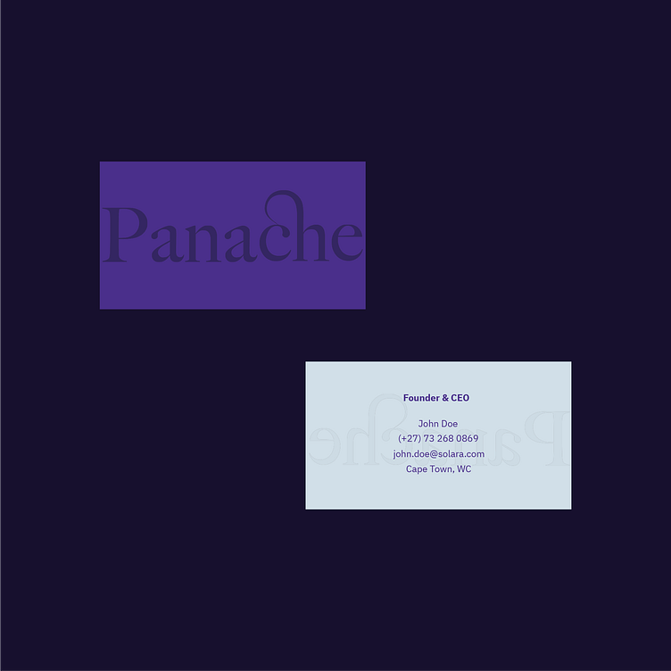 Panache: Brand Identity by Kerson Veloso on Dribbble