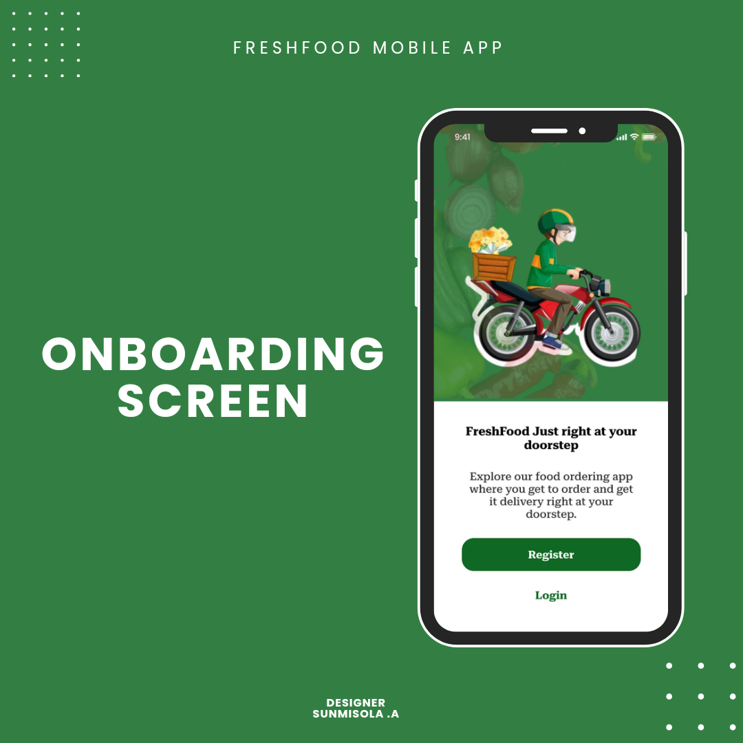 Fresh food App by Aquila Akinsiku on Dribbble