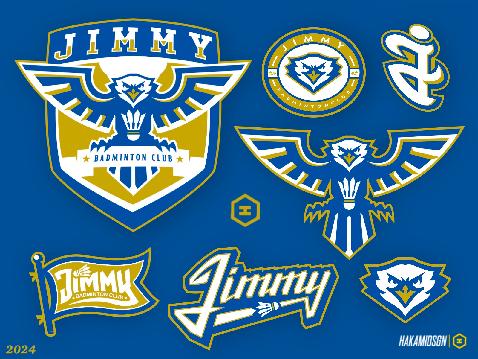 JIMMY BADMINTON CLUB PACK LOGO by Hakam _mid on Dribbble