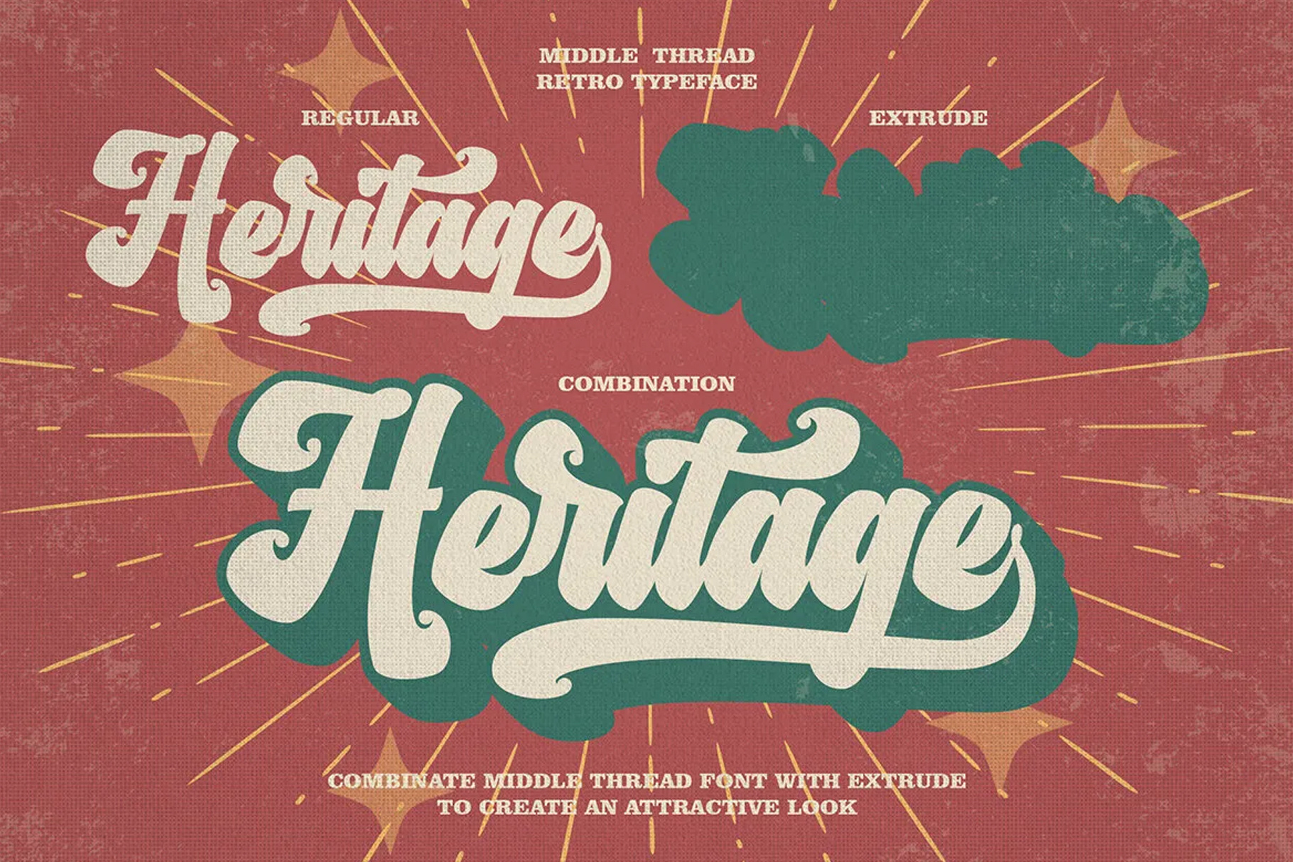 Minddle Thread Font by Maculinc Type on Dribbble