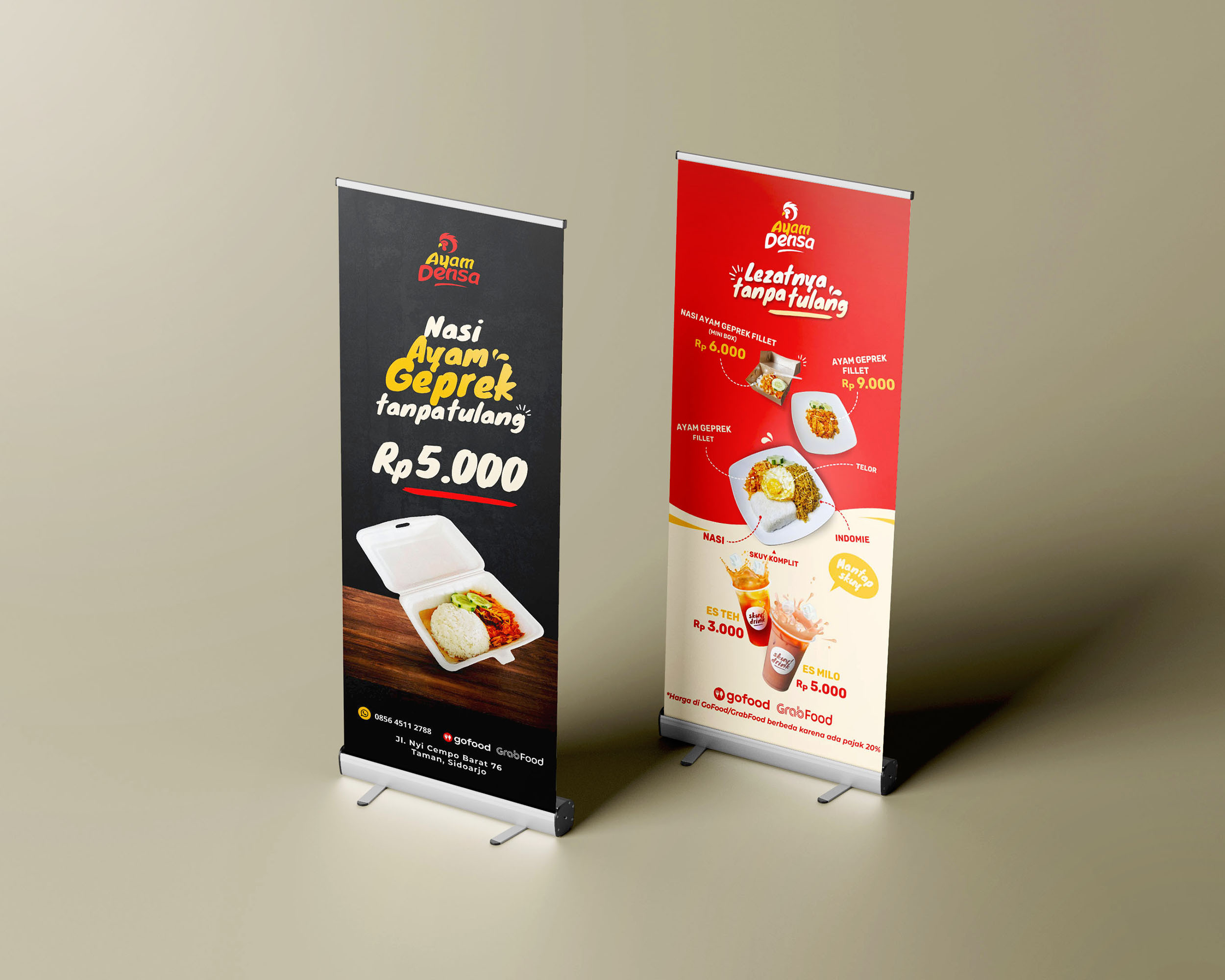 X-Stand or X-Banner & Roll Up Banner Design Project by Kavalio Design ...