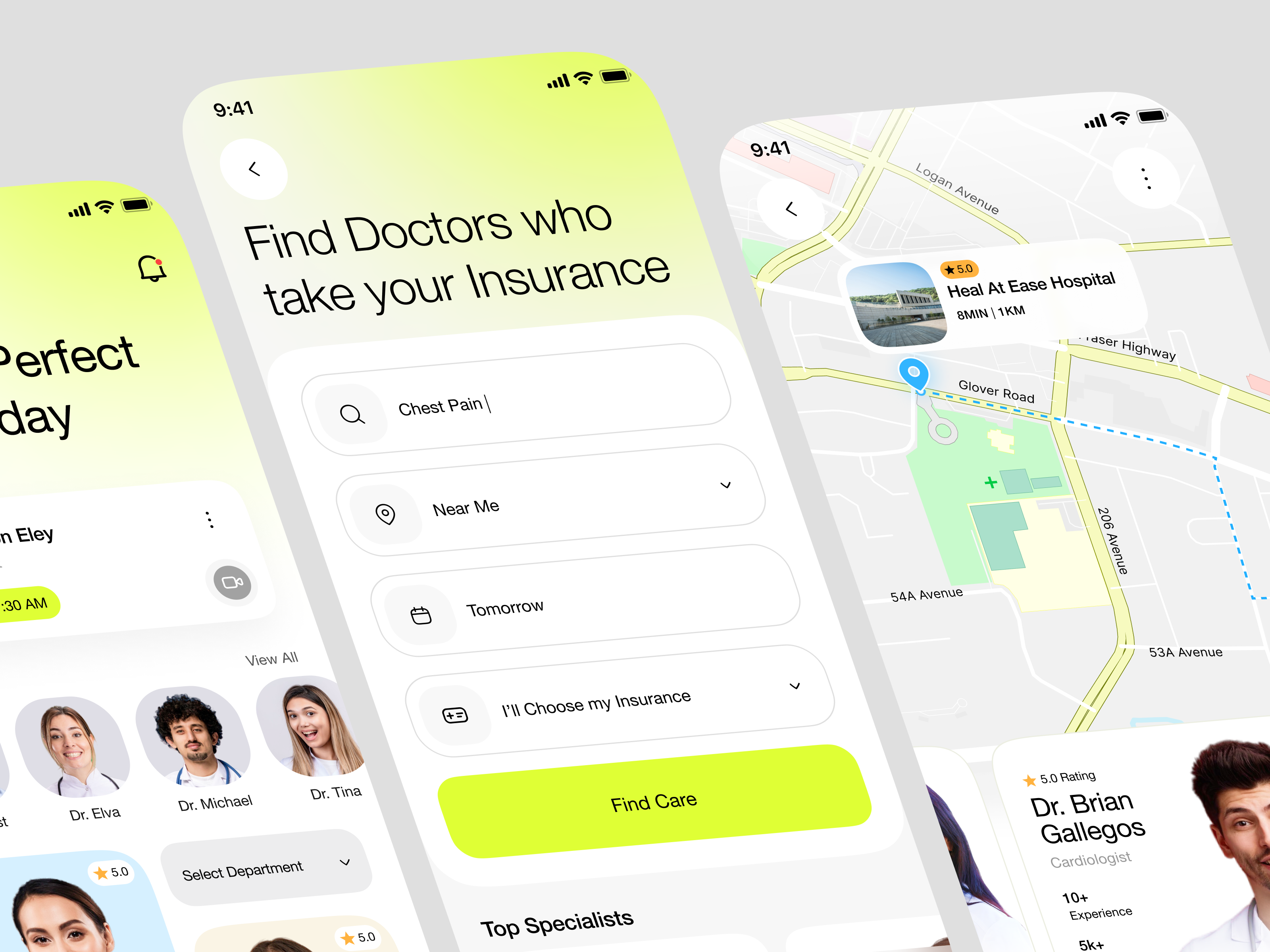 Medical App - Ui Design by Kiran on Dribbble