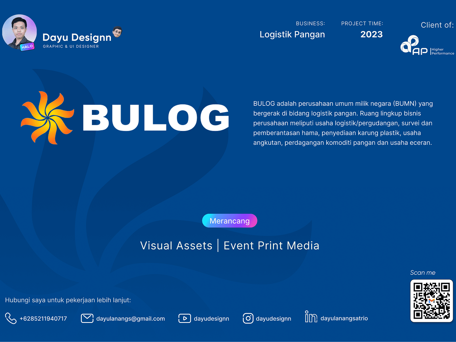 Perum BULOG | Banner Design | Freelance Project by Dayu Lanang Satrio ...