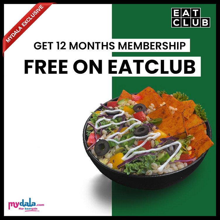 Eat Club by Rahul Kumar on Dribbble