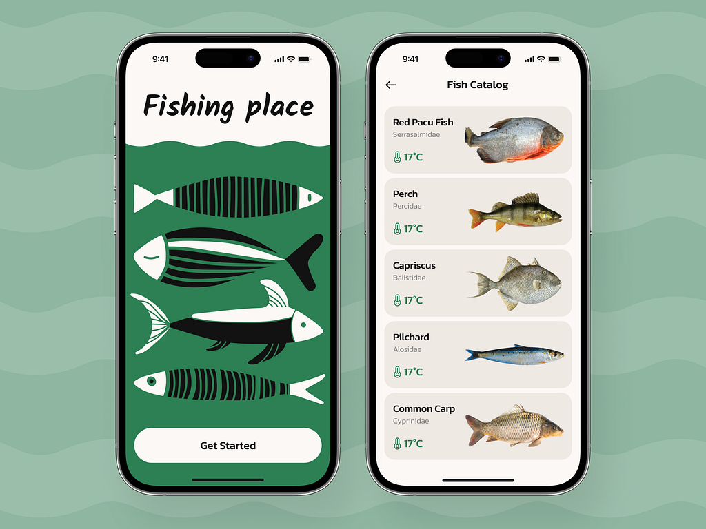 Fishing Mobile App Concept by Ronas IT | UI/UX Team on Dribbble