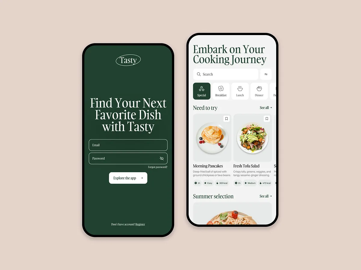 Browse thousands of Cooking App images for design inspiration | Dribbble