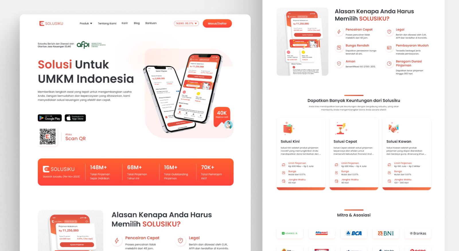 P2P Website UI/UX Design by Bagus Ramdani on Dribbble