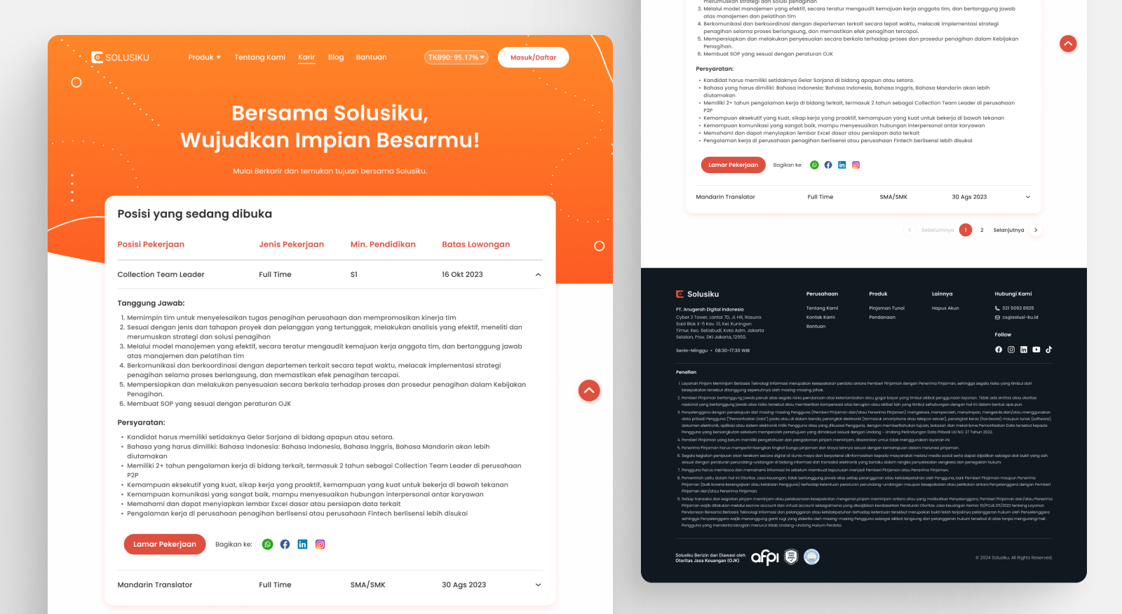 P2P Website UI/UX Design by Bagus Ramdani on Dribbble