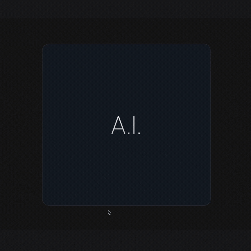 Dark Mode Cursor Interaction Glowy Light And Tilt By Aleezay H On Dribbble 