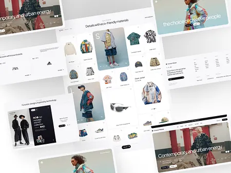 Clothing Website designs, themes, templates and downloadable graphic ...