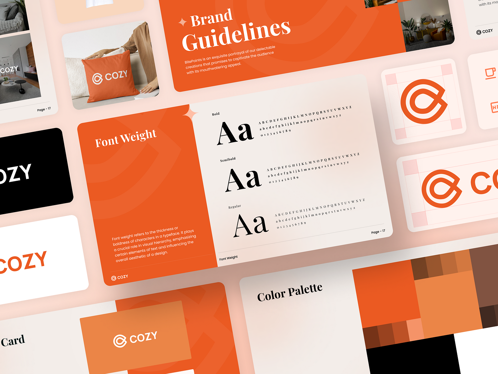 Cozy - Brand Guidelines - Font Weight by Muhammad Rifqi for Agensip UI ...