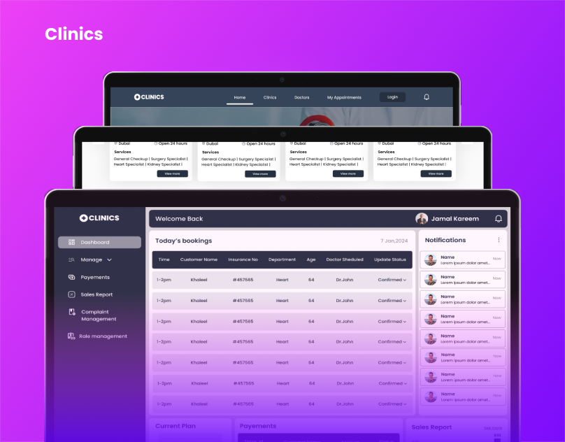 Hospital appointment booking System by Nibin P on Dribbble