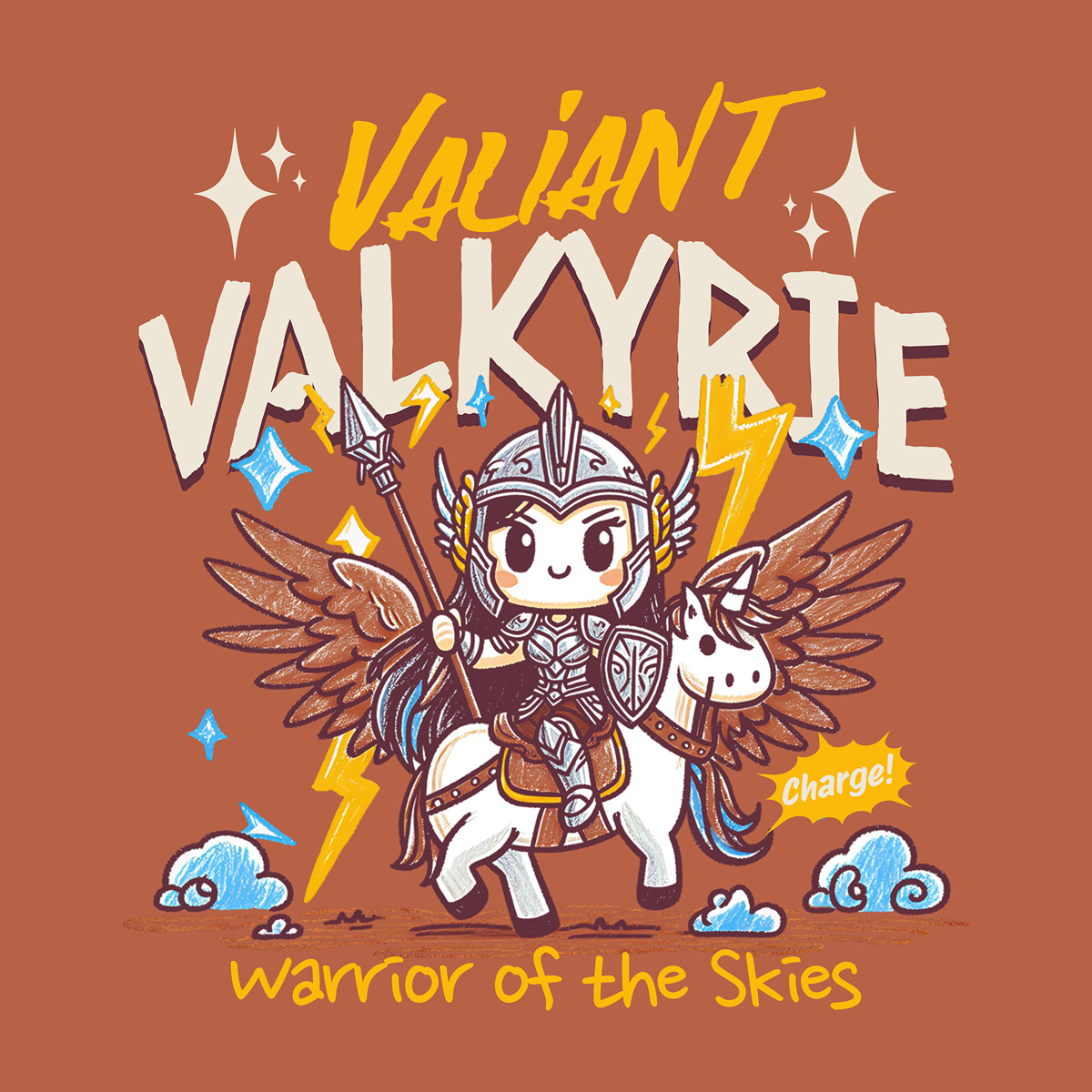 Valiant Valkyrie by Ardhana Isvari on Dribbble