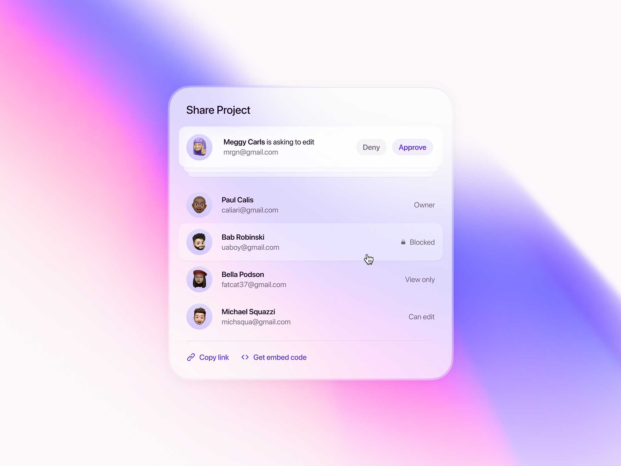 Project Share by Filip Legierski on Dribbble