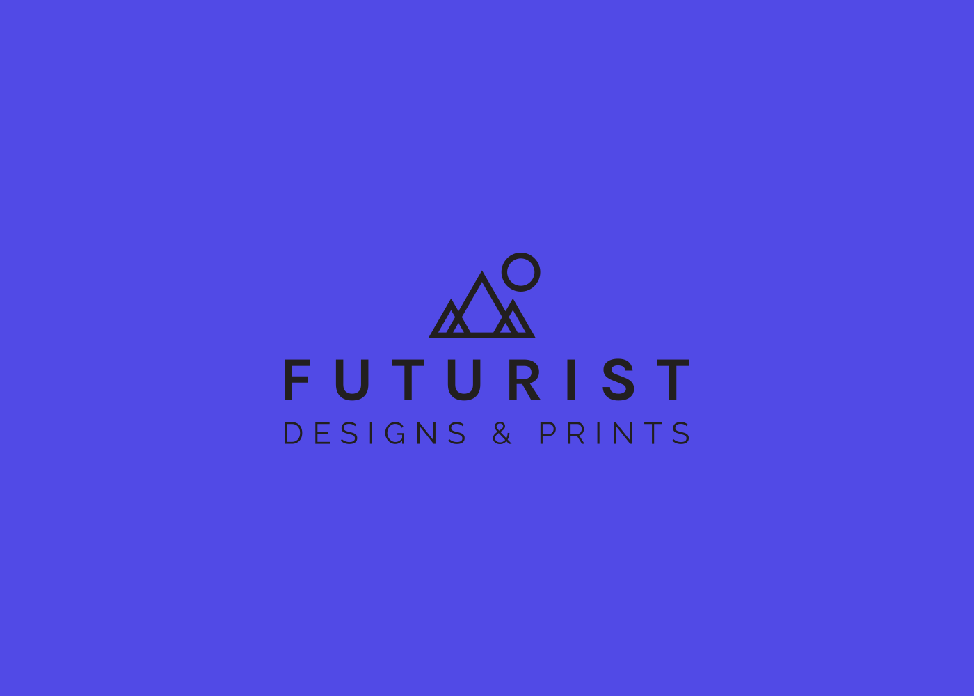 Futurist Designs & Prints (logo design) by Ayaan Hafiz on Dribbble