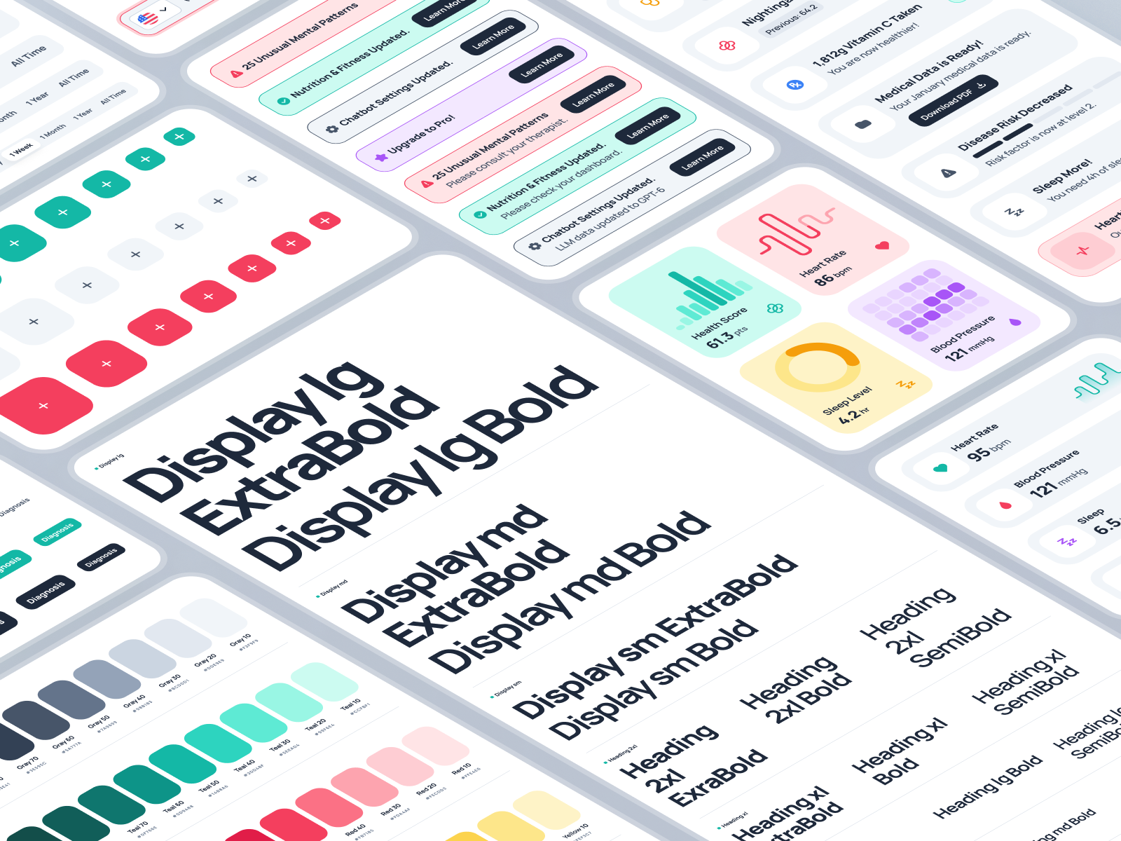 nightingale: AI Medical & E-Pharmacy | Health Assessment Card UI by ...