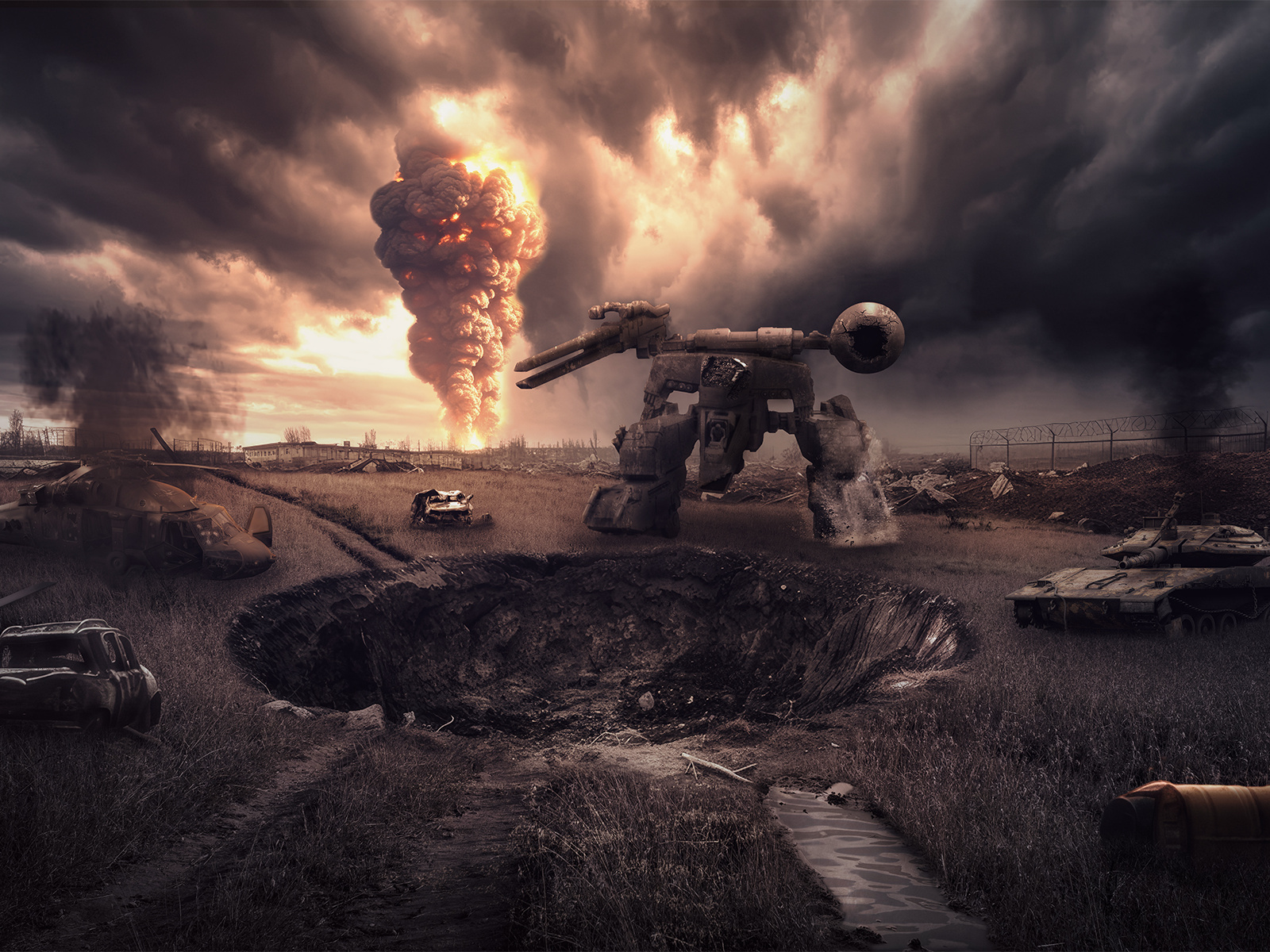 Aftermath by José on Dribbble