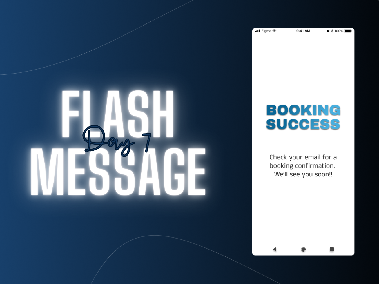 Day 7 of 100 Days Daily UI Challenge: Flash Message Design by Varshini ...