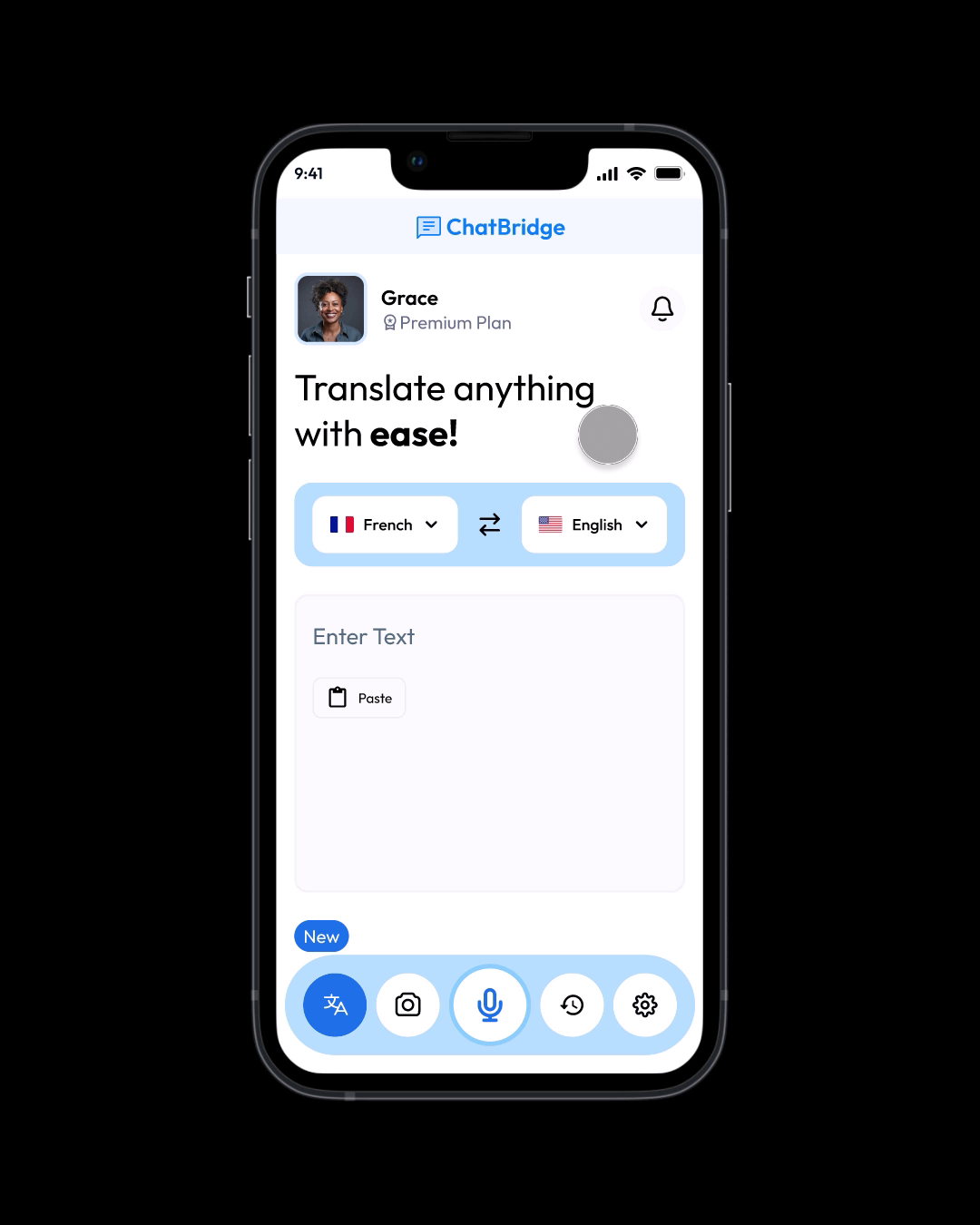 Language Translation Application UI Animation by Benjamin Ablade on ...