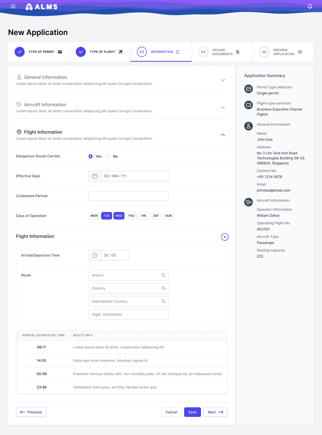 ALMS - Aviation License Management System by Mahesh Gunawardana on Dribbble